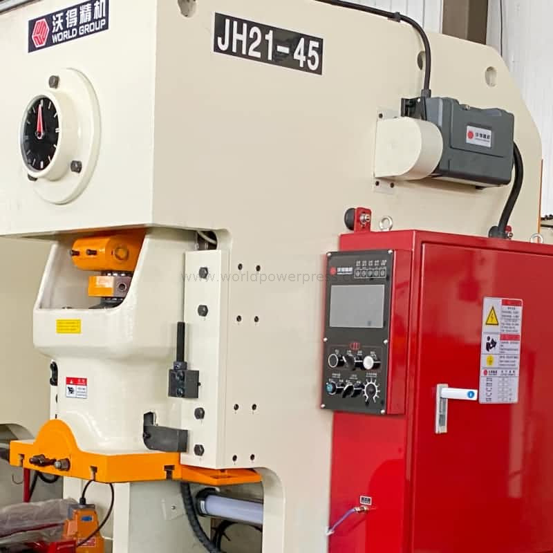 45ton C Frame Eccentric Punch Press for Sale- WORLD MACHINERY